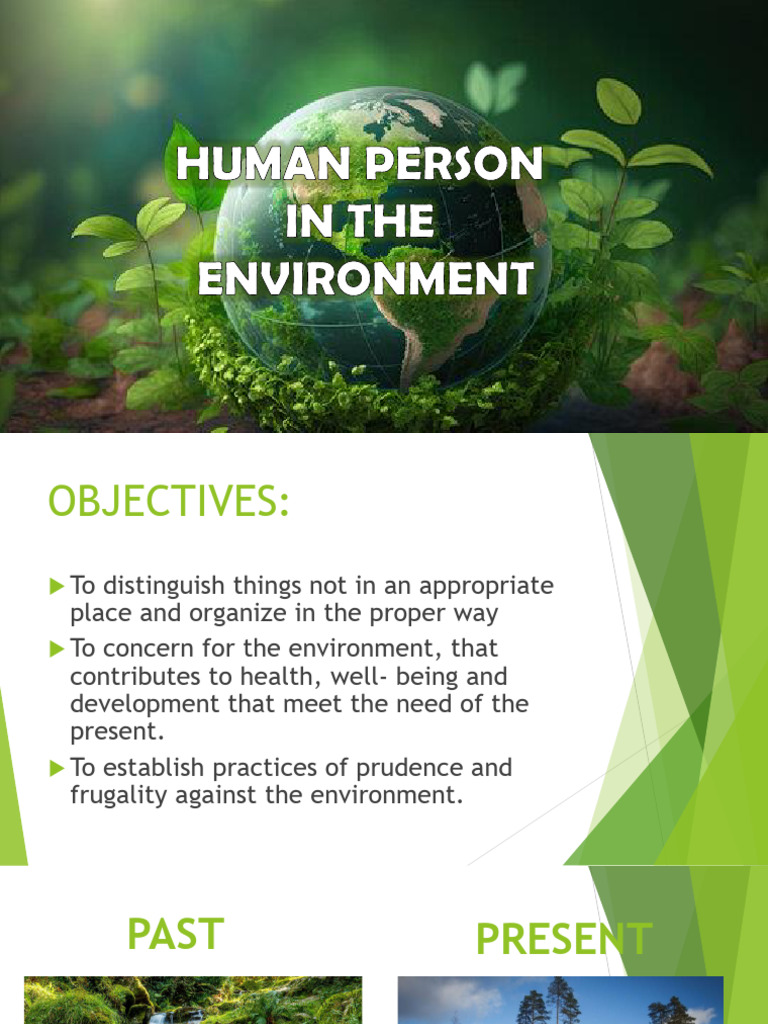 Human Person in The Environment | PDF | Natural Environment ...
