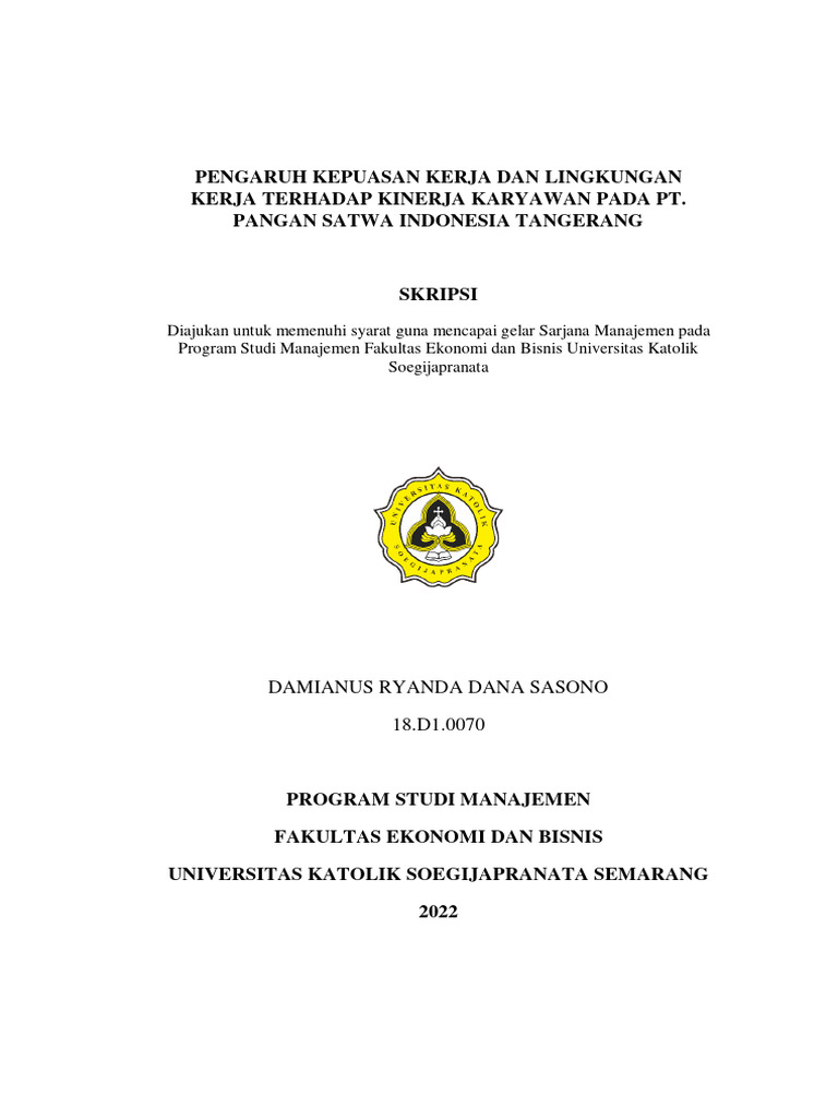 18.D1.0070 - Damianus Ryanda D S - Full Text Skripsi | PDF