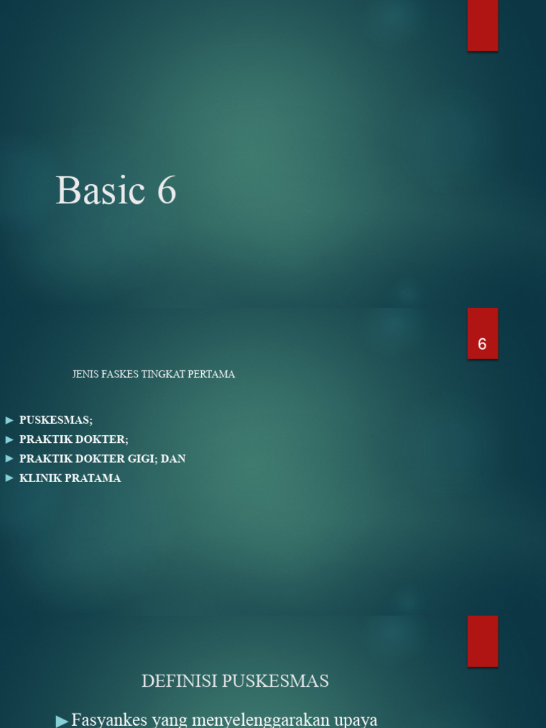 Basic 6 | PDF