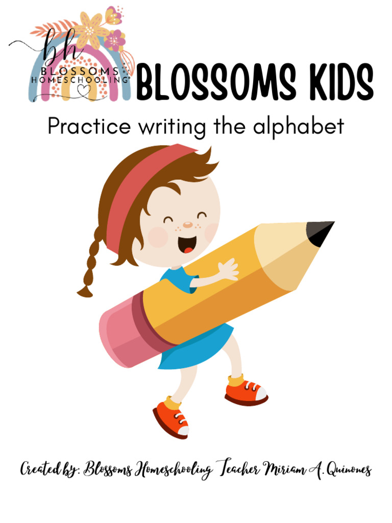 Alphabet Printable Workbook | PDF