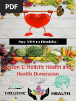 4 Dimensions of Health | PDF