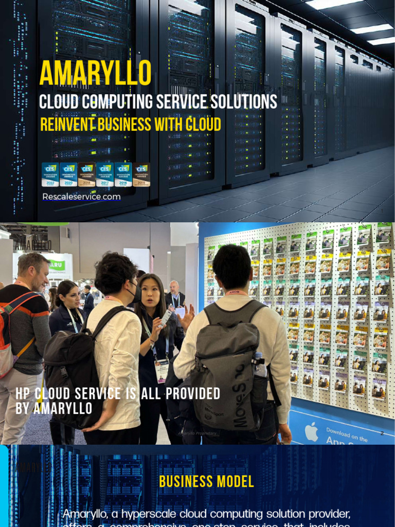 Amaryllo Hyperscale Data Center Solutions - v5b 2 | PDF | Cloud Computing | Software