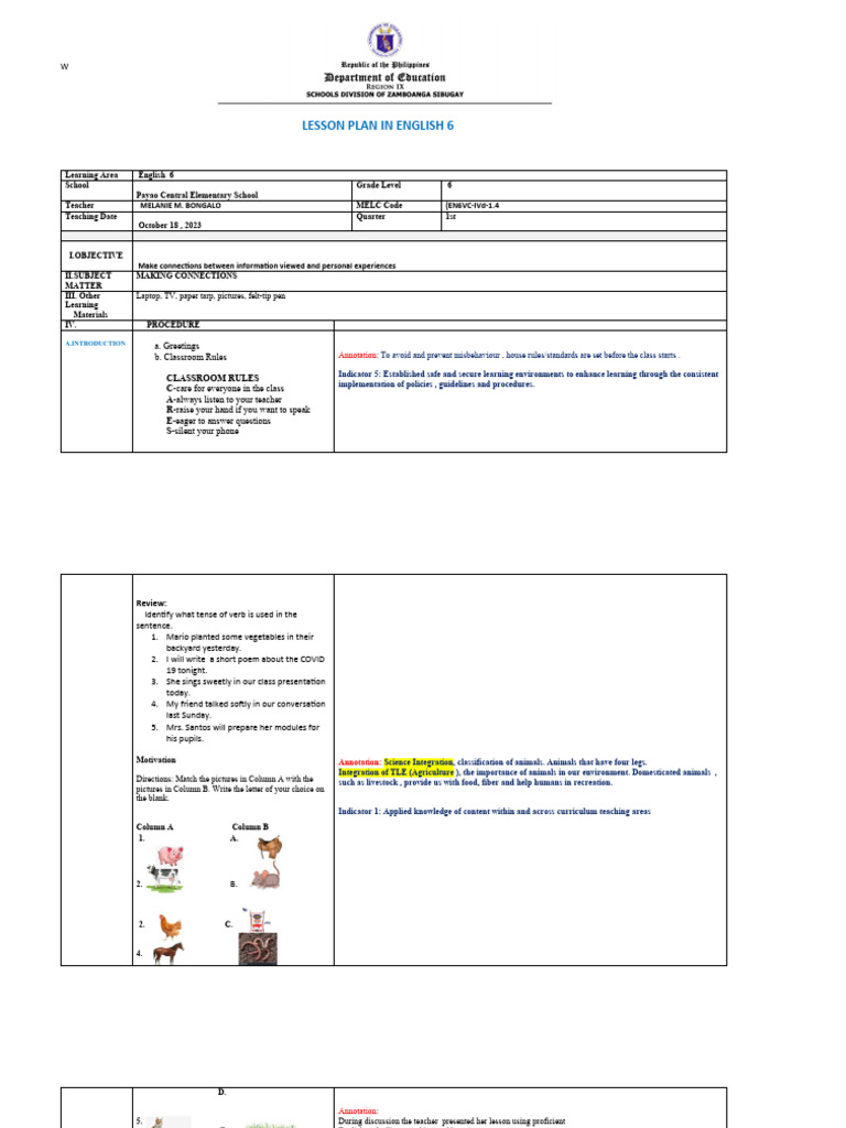 LP-ENGLISH-making-connection 2 | PDF