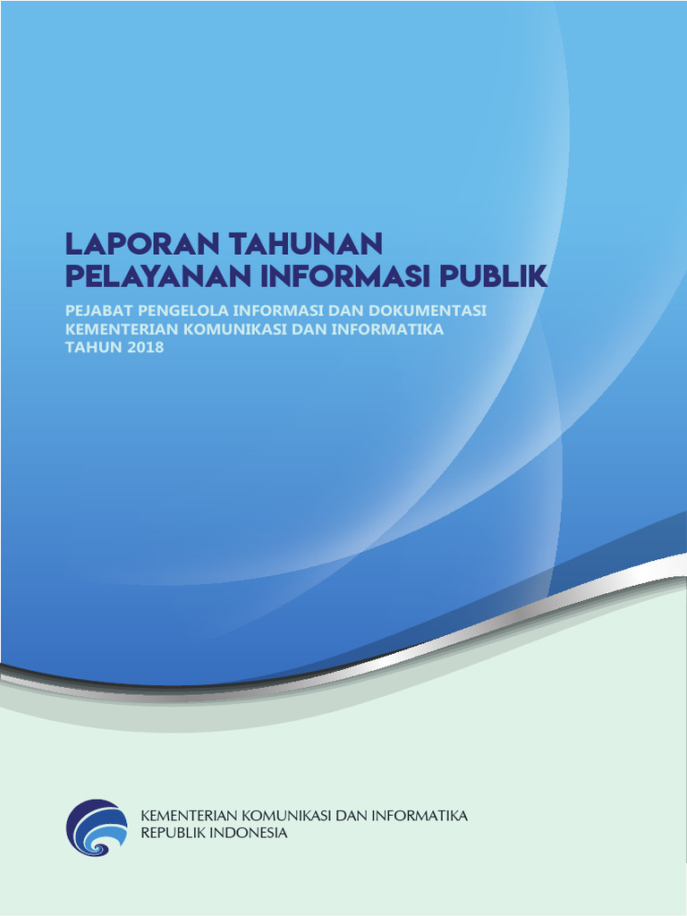 Laporan Tahunan PPID 2018 | PDF