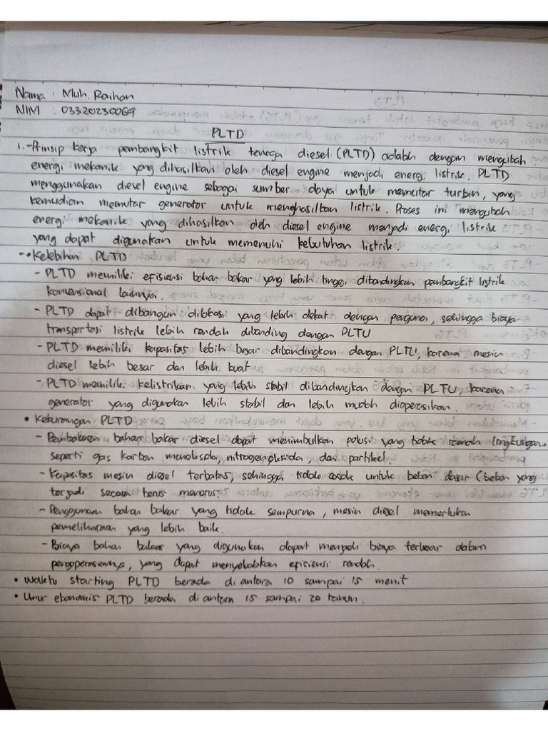 Tugas 2 PTL, Muh. Raihan 03320230064 | PDF