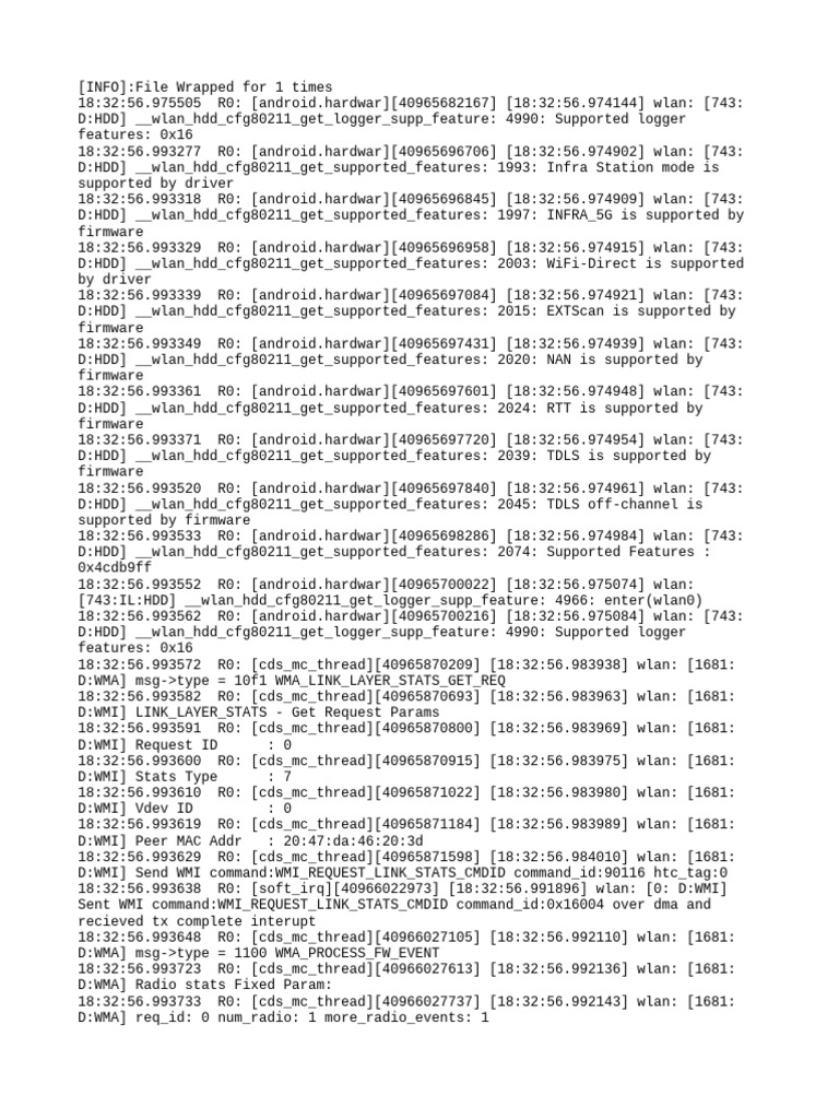 Host Driver Logs Current | PDF | Information And Communications Technology | Computer Network