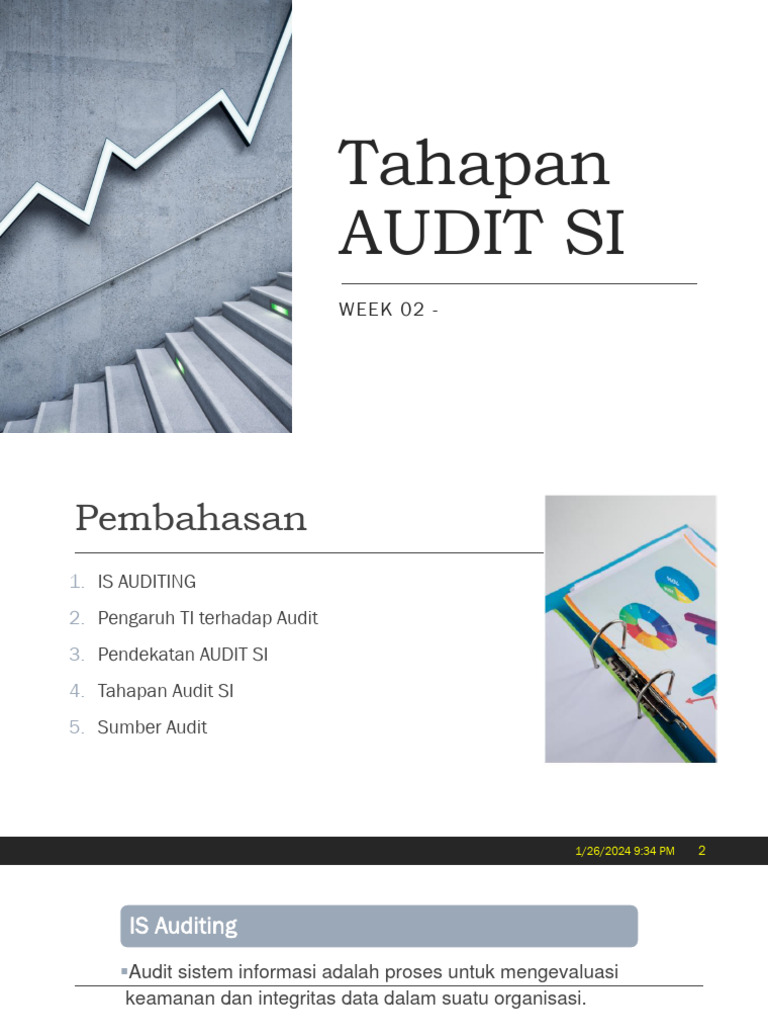 Tahapan AUDIT SI | PDF