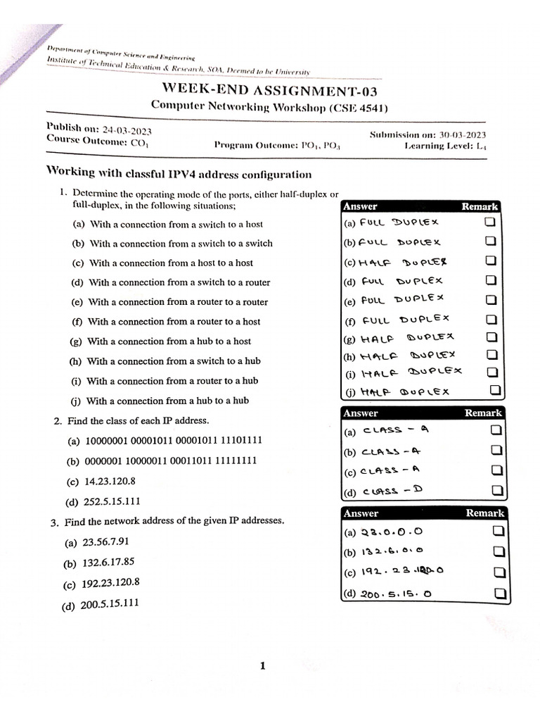CNW Assignment 3 | PDF