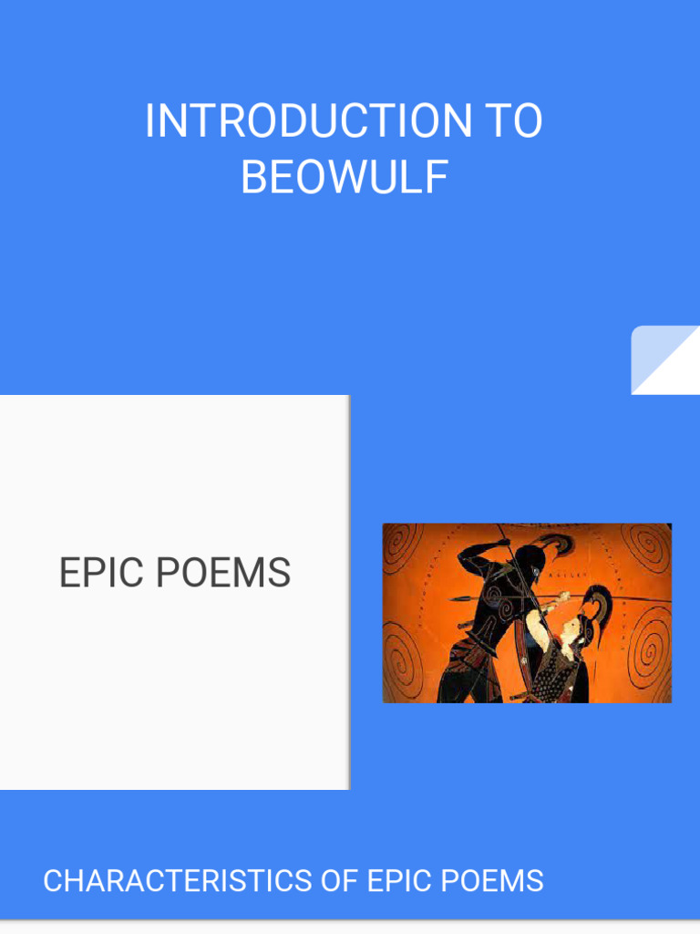 Beowulf Powerpoint Introduction | PDF