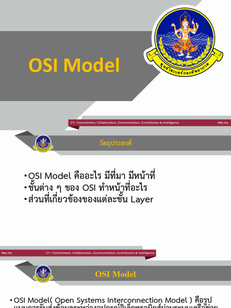1.OSI Model | PDF
