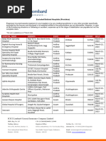 Lri Map Ward List Nov 2017 | PDF | Emergency Department | Hospital