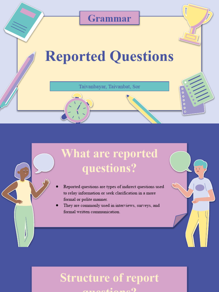 Reported Questions | PDF