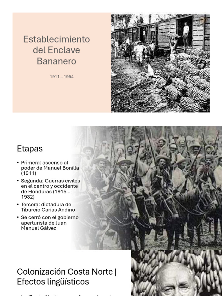 Historia del Enclave Bananero en Honduras | PDF | Honduras | España