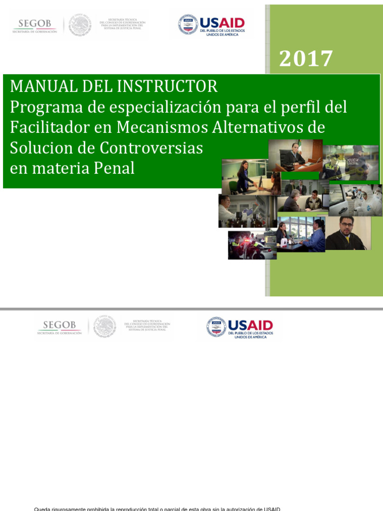 Manual Usaid | Descargar gratis PDF | Evaluación | Mediación