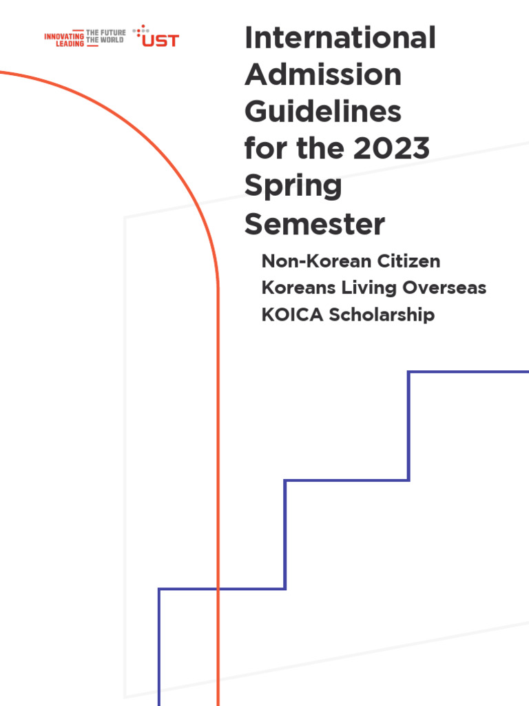 International Admission Guidelines For The 2023 Spring Semester | PDF | Engineering | Radiation