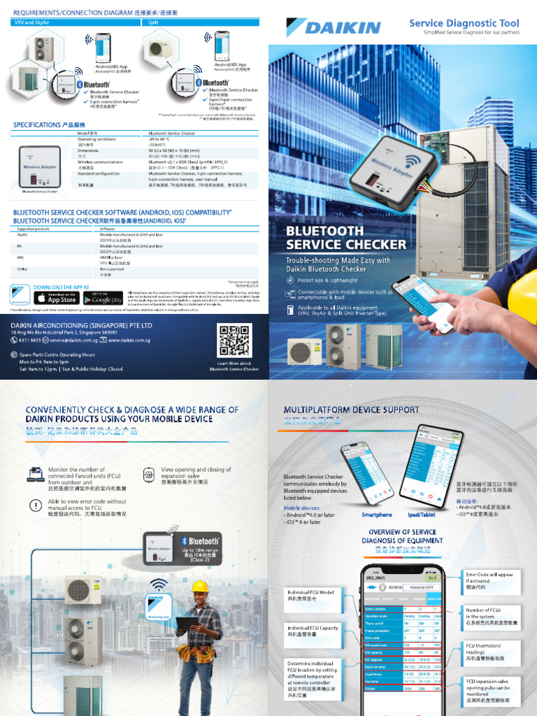 Daikin Service Checker | PDF