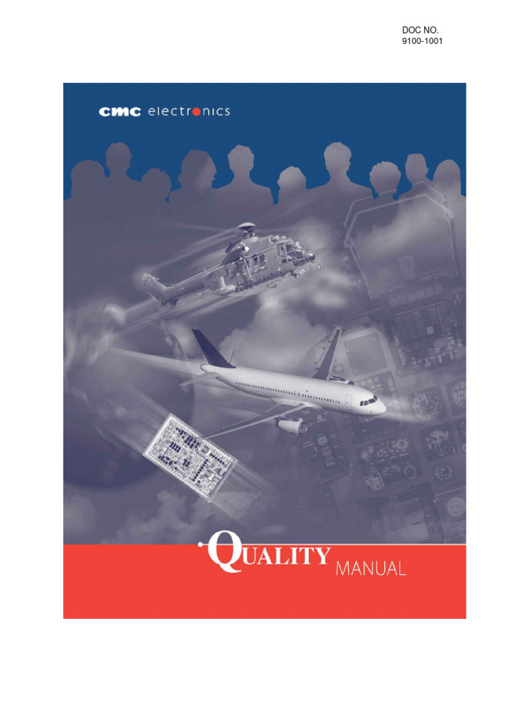 Quality System Manual Example | PDF