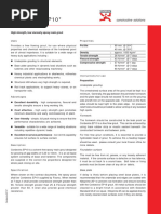 Conbextra EP65 Plus Epoxy Grout Guide | PDF | Epoxy | Strength Of Materials