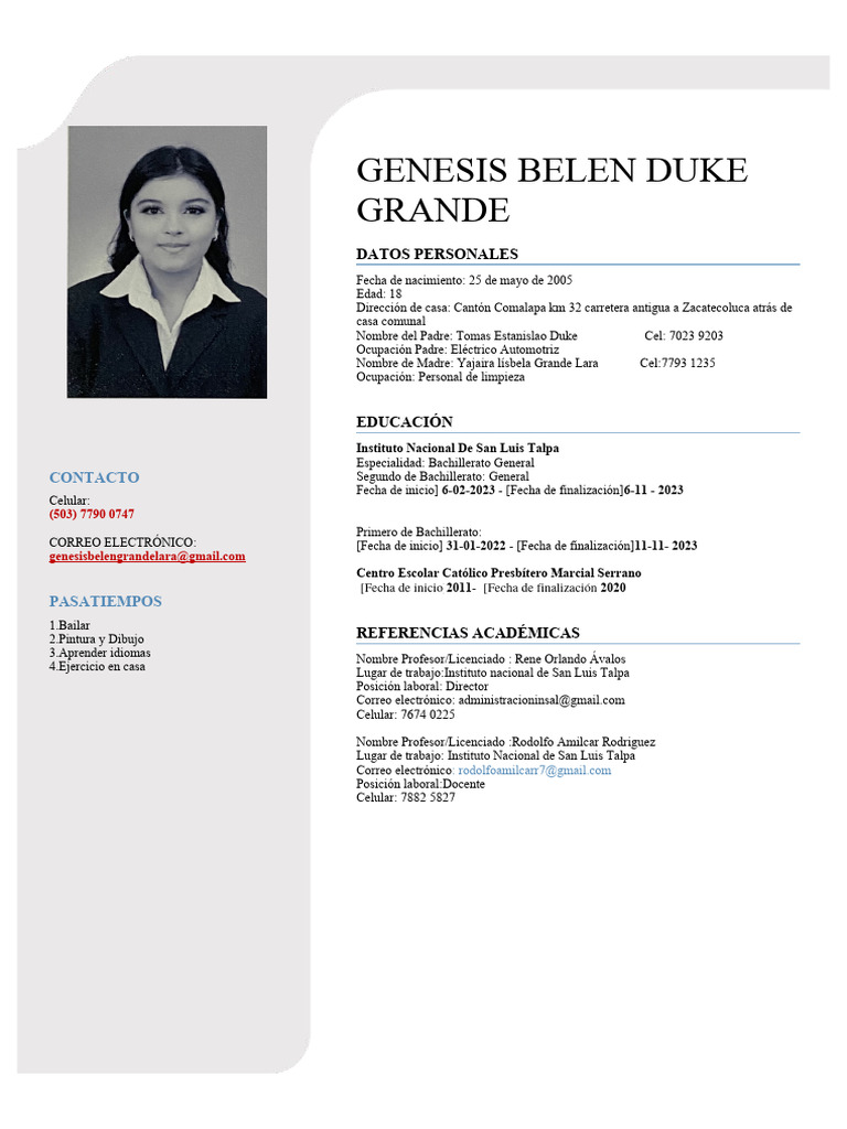 Copia De Cv 2024 Pdf Enseñando