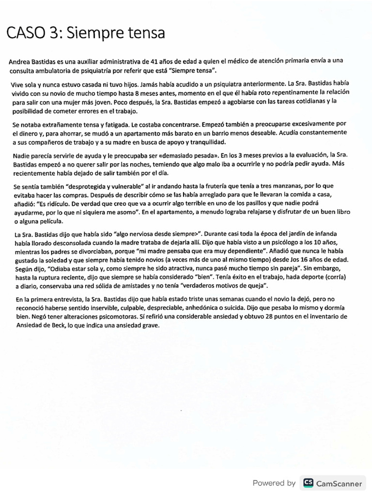 Caso 3 Siempre Tensa | PDF
