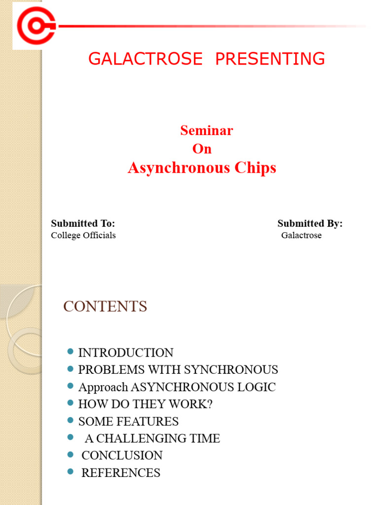 Cse Asynchronous Chips | PDF