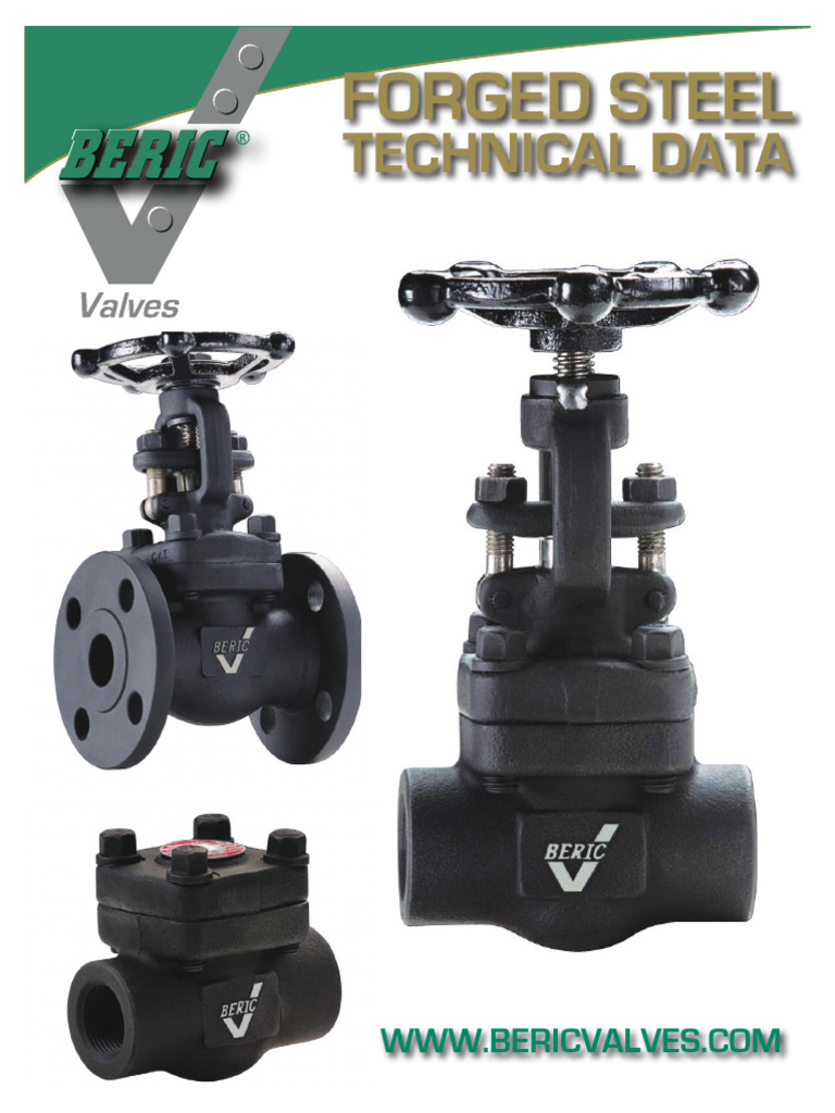 Beric Forged Steel Valves | PDF | Valve | Plumbing
