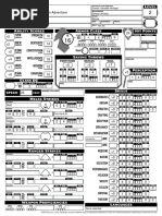 Starfinder 2e Character Sheet | PDF | Role Playing Games
