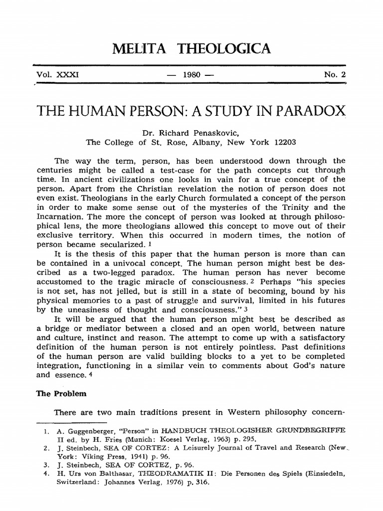 The Human Person | PDF | Soul | Yin And Yang