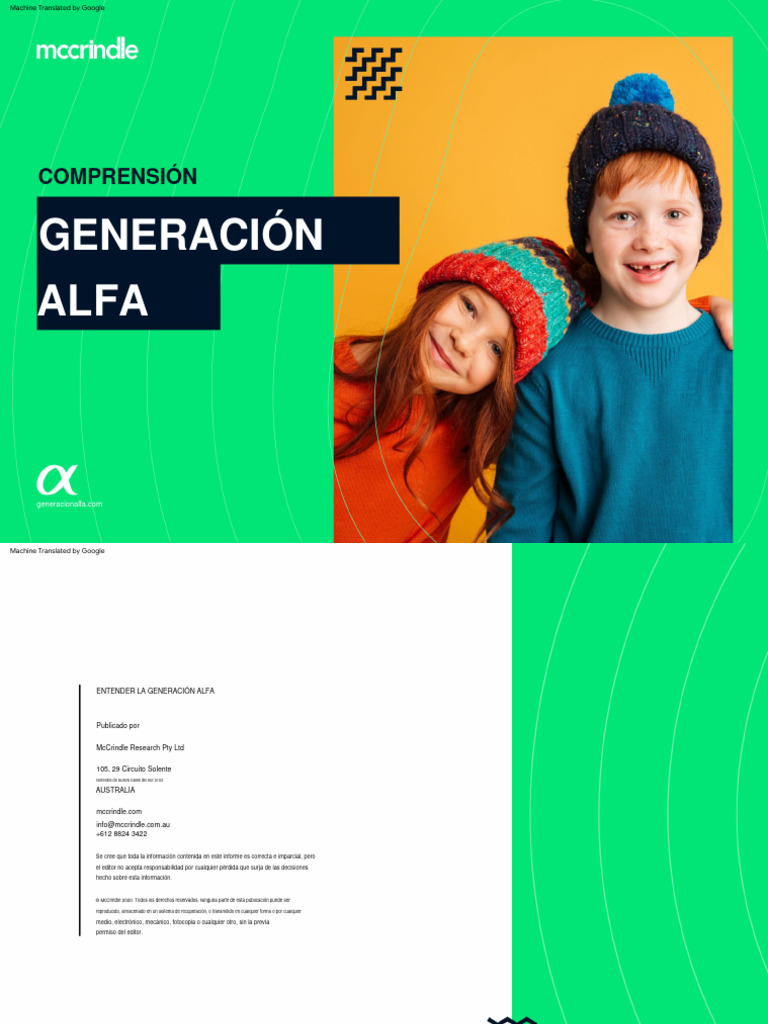 Understanding Generation Alpha | PDF | Juguetes | Millennials Understanding Generation Alpha | PDF | Juguetes | Millennials