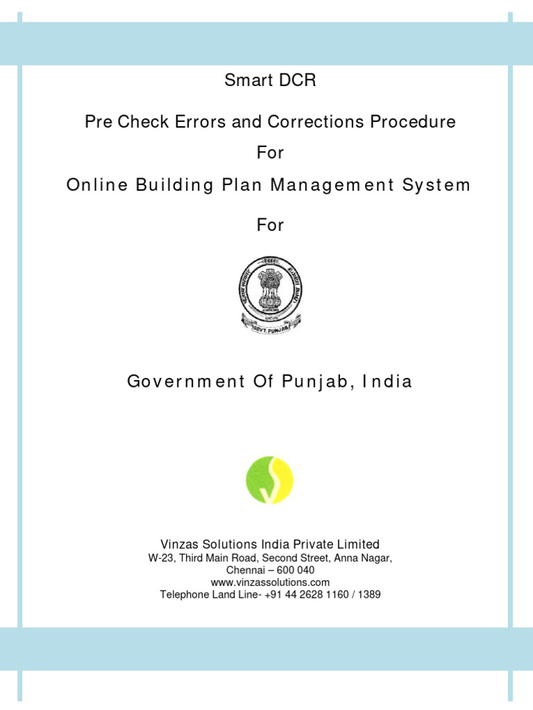 Precheck Errors and Corrections Procedure | PDF