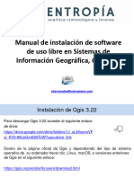 Procedimiento para Instalar QGis | PDF