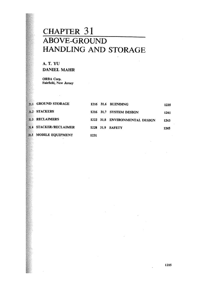 Stackers and Reclaimers | PDF