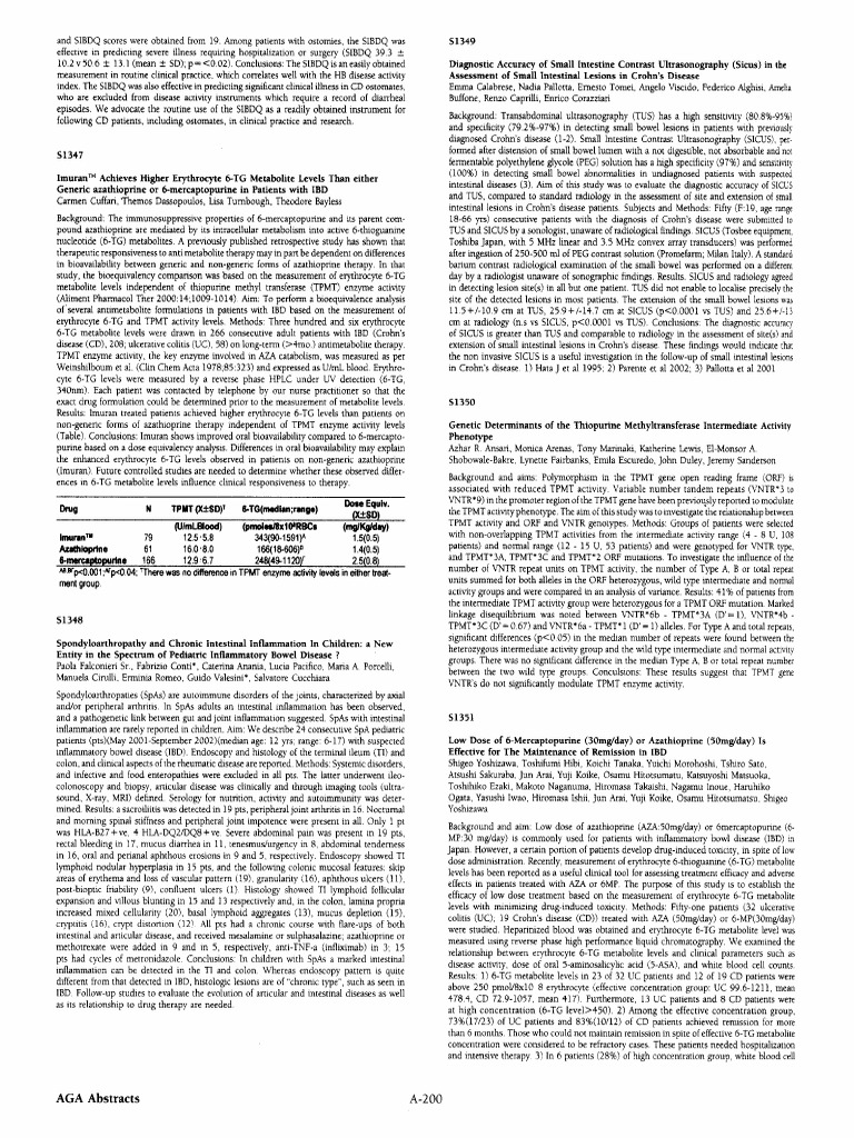 Diagnostic Accuracy of Small Intestine C | PDF | Health Sciences ...