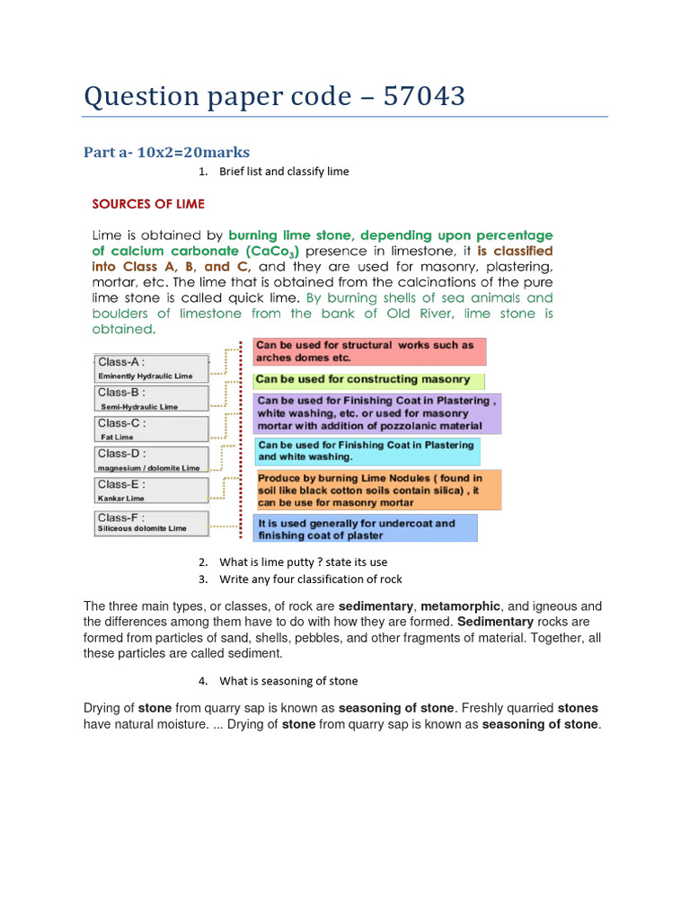 BMC Question Papers and Answers Guide | PDF | Soil | Ph