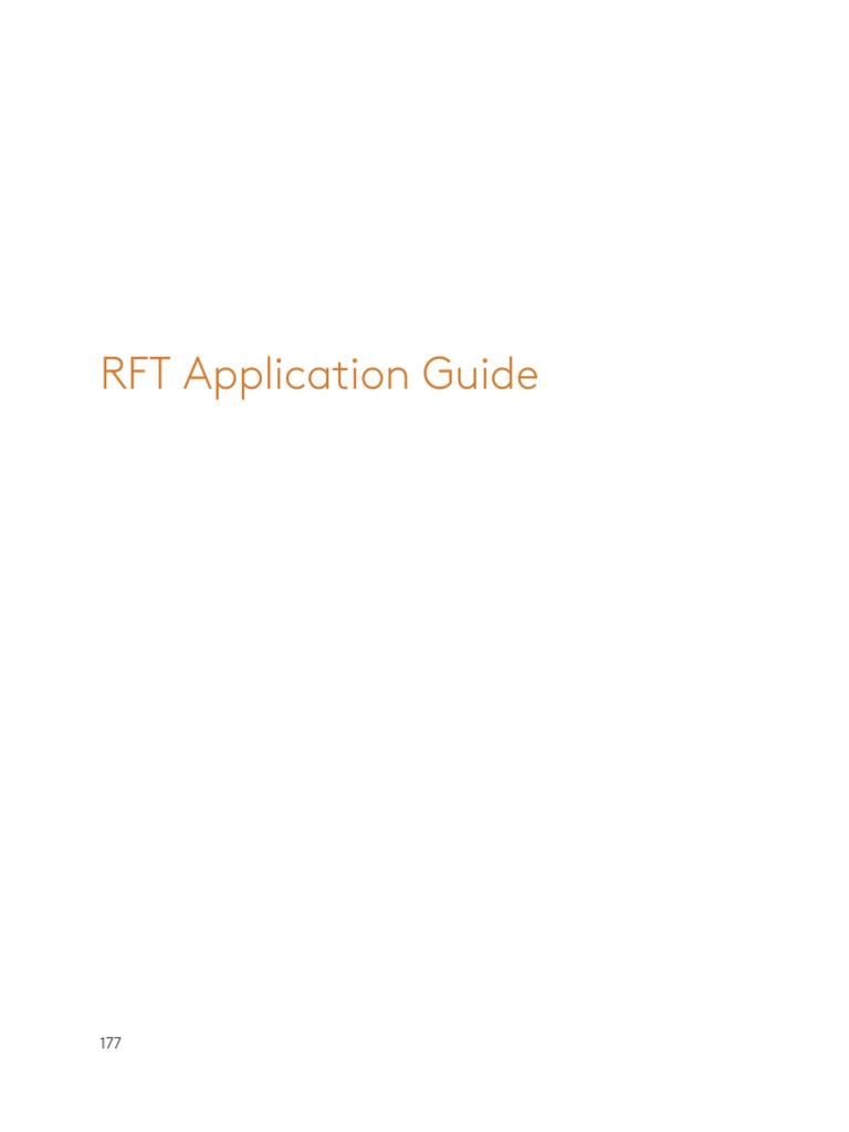 RFT Probe Setup Guide | PDF | Amplitude | Keyboard Shortcut