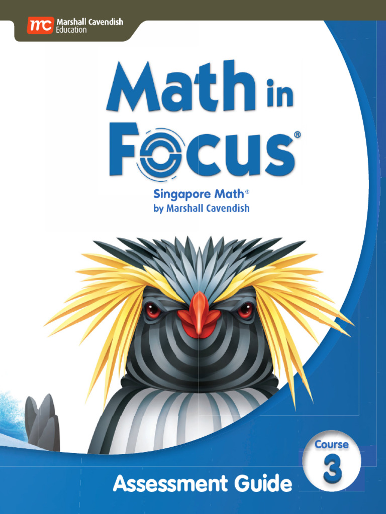 Math in Focus Assessment Guide 3 | PDF