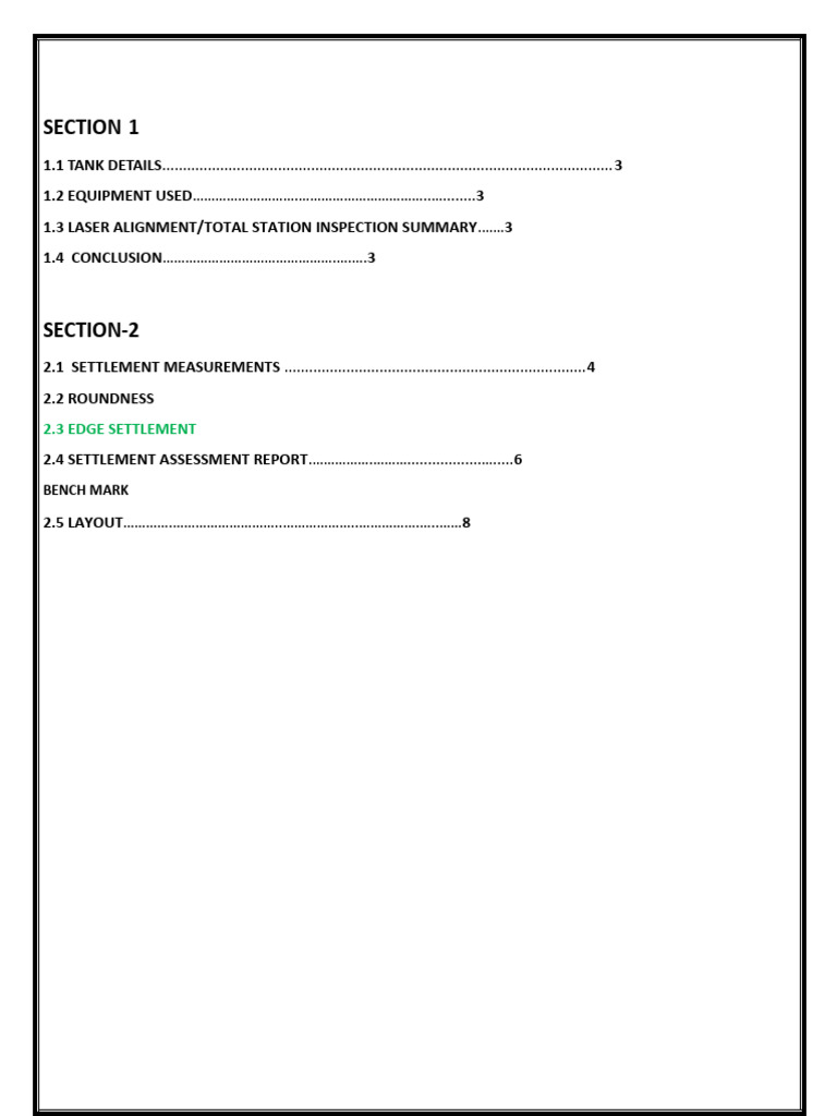 Tank 5-Contents Anitha | PDF | Engineering Tolerance