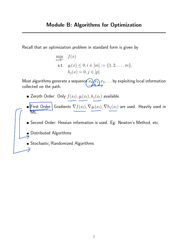 Convex Module B | PDF | Mathematical Optimization | Numerical Analysis
