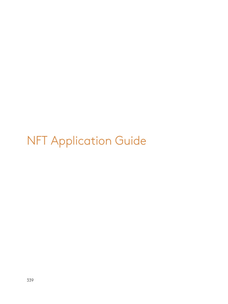 8 NFT Application Guide | PDF | Amplitude | Button (Computing)