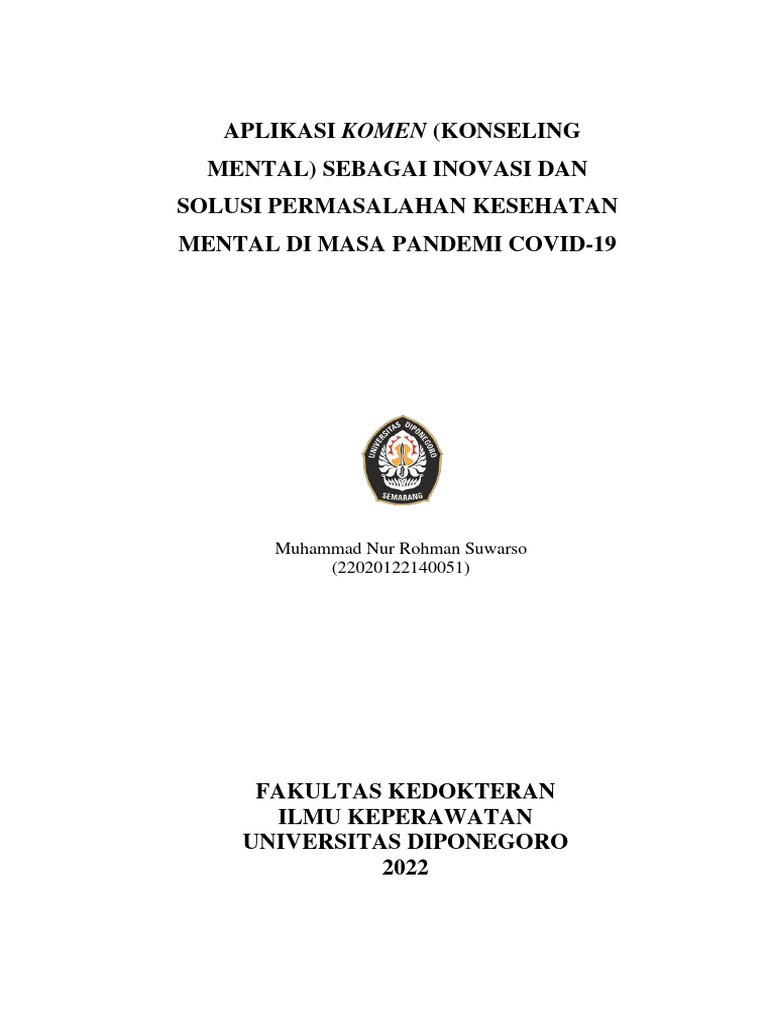 Esai Aplikasi Komen | PDF