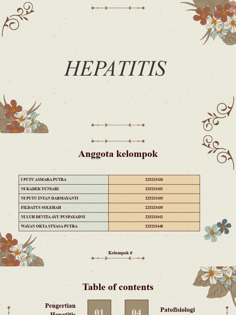 Hepatitis | PDF