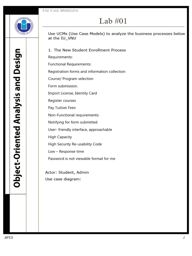 NguyenHuuQuocThai OOAD Lab1 | PDF