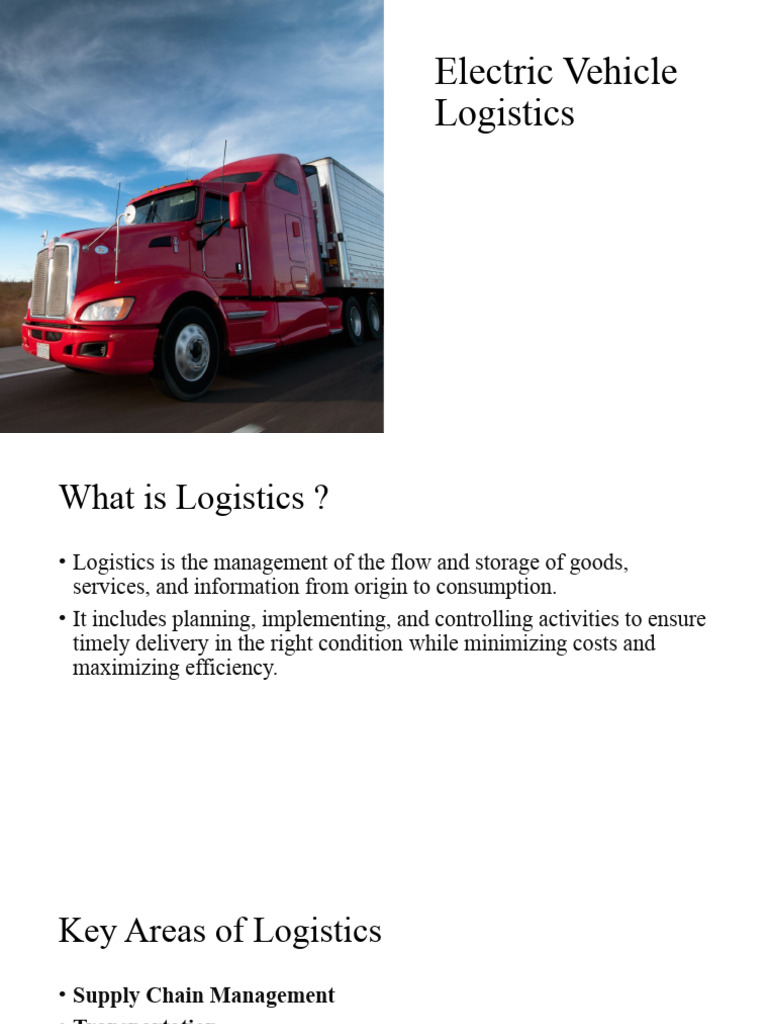 EV Logistics | PDF | Dangerous Goods | Logistics