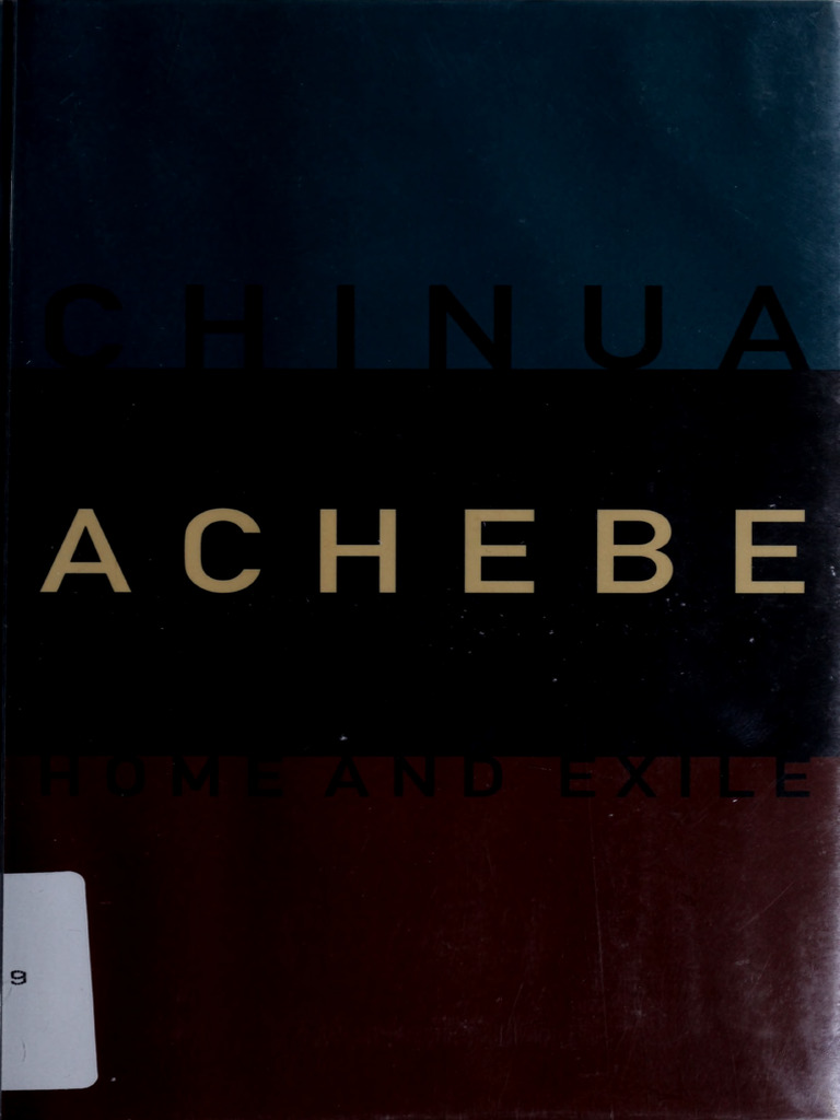Home and Exile | PDF | Igbo People | God