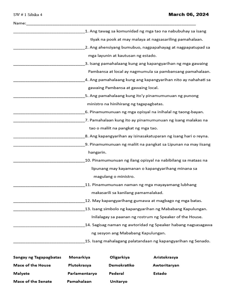 Grade 4 Seatworks | PDF