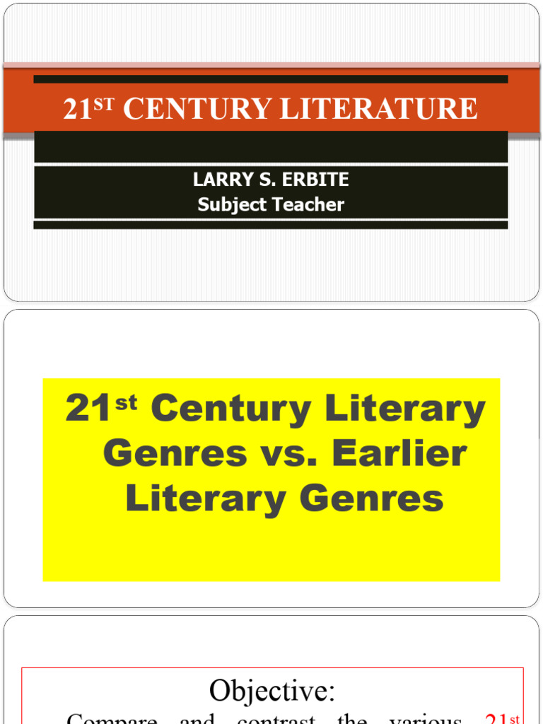 Comparing and Contrasting The Various Lit. Genres | PDF | Poetry | Plot ...