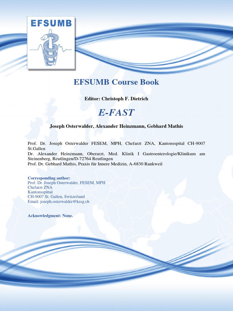 Coursebook Efast ch32 | PDF | Clinical Medicine | Medical Specialties