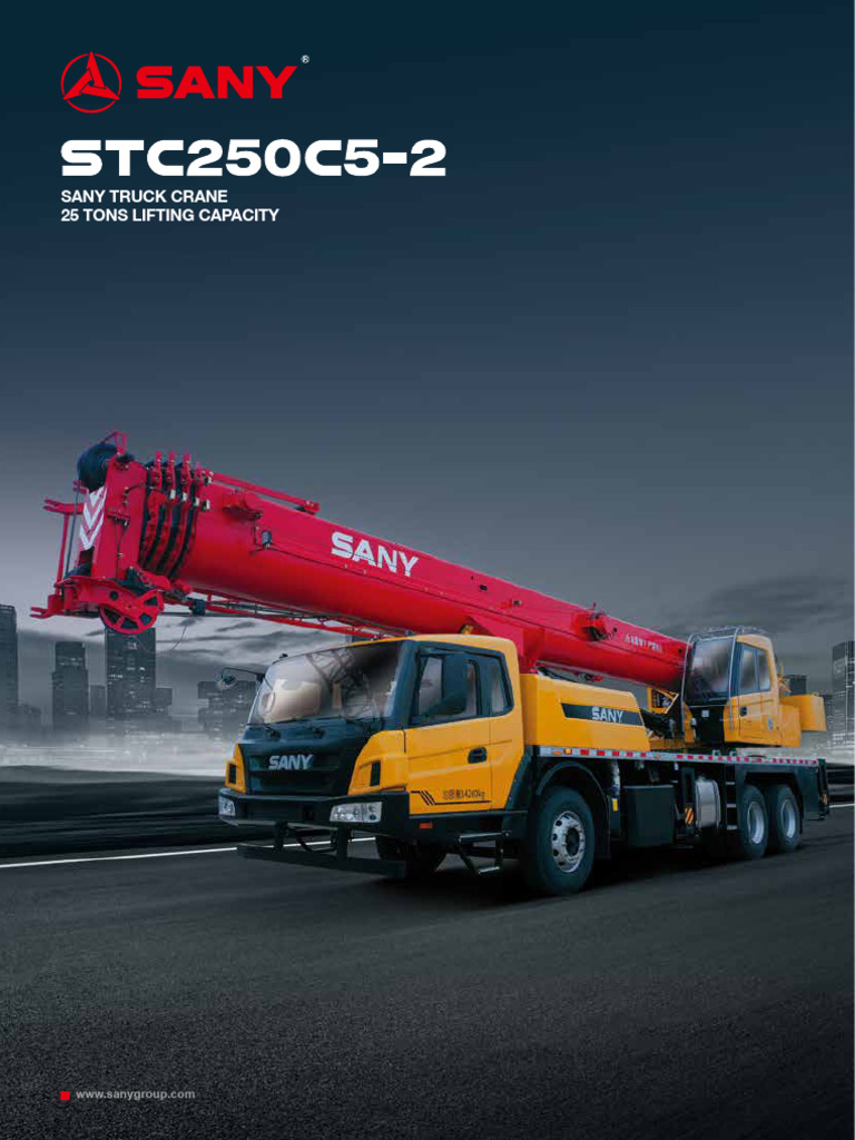 STC250C5三一25t汽车吊 | PDF