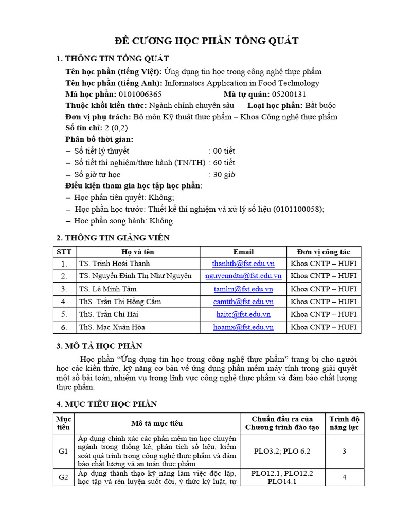 Decuong UDTH K11 PDF | PDF