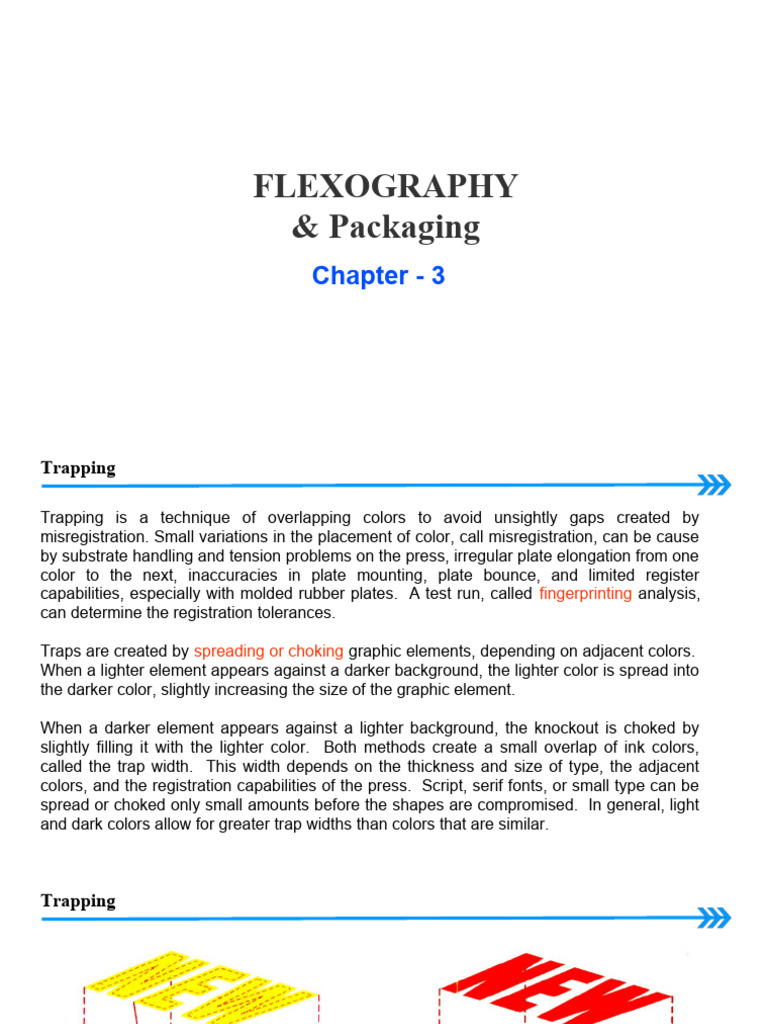 Chapter - 3 - Flexography & Packaging-MAH - 12-2022 | PDF | Graphic ...